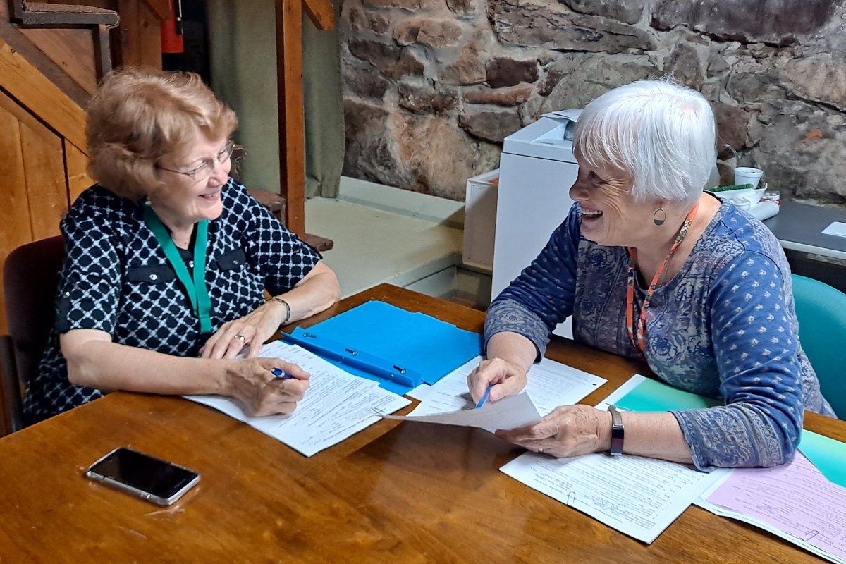 Hospice Care Volunteer Training in Progress – Franciscan Home Care and ...